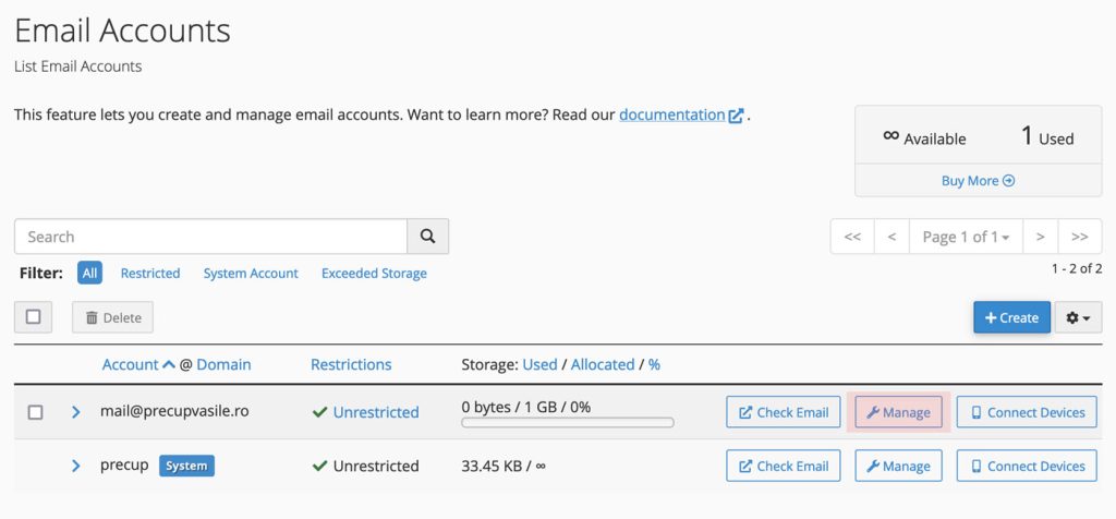 Resetare parola email din cPanel - Ghid complet 2025